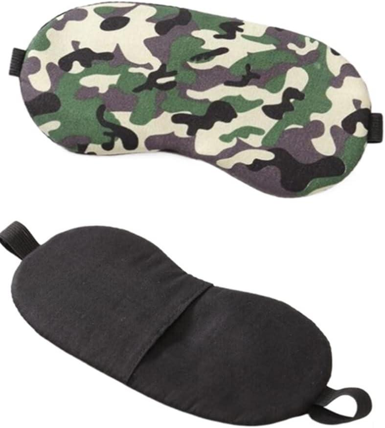 Soft Camo Sleep Mask for Kids Girls Men Women | Adjustable Head Strap ...