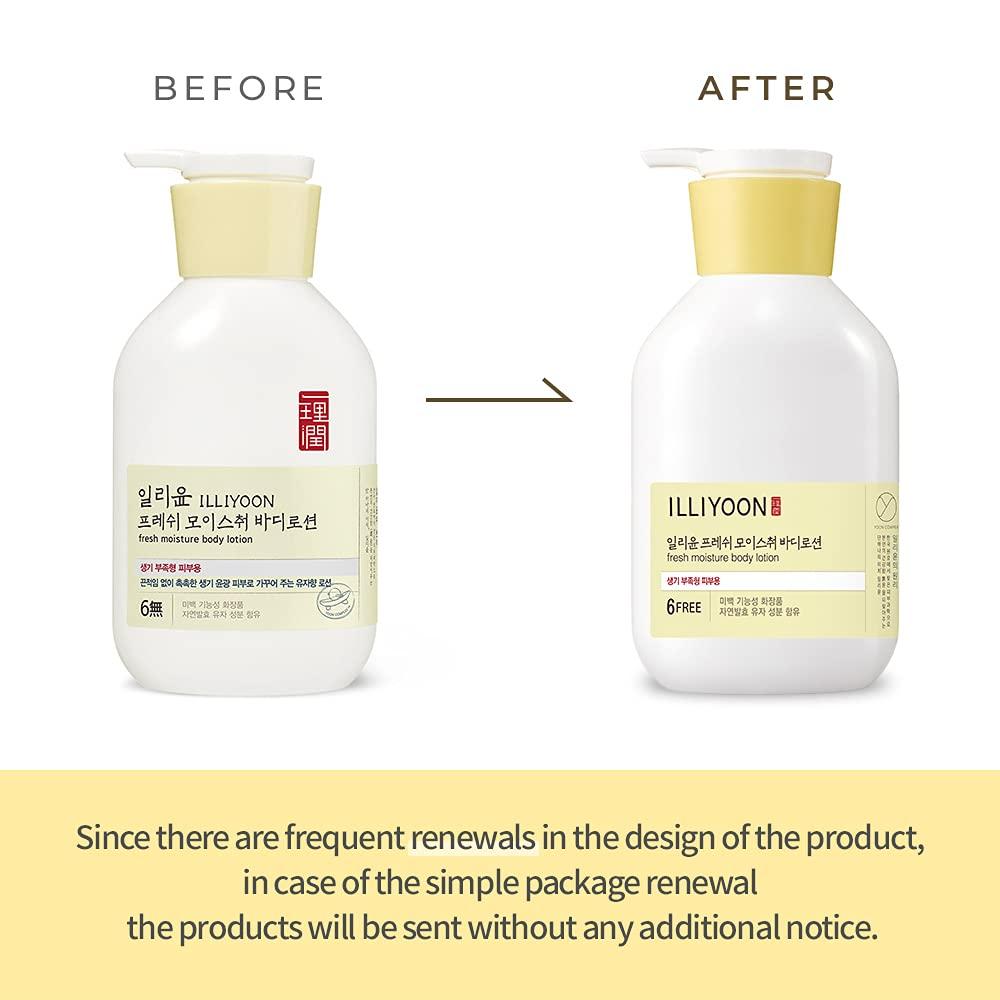 Illiyoon Fresh Moisture Body Lotion 350ml | High Moisturizing Effect ...