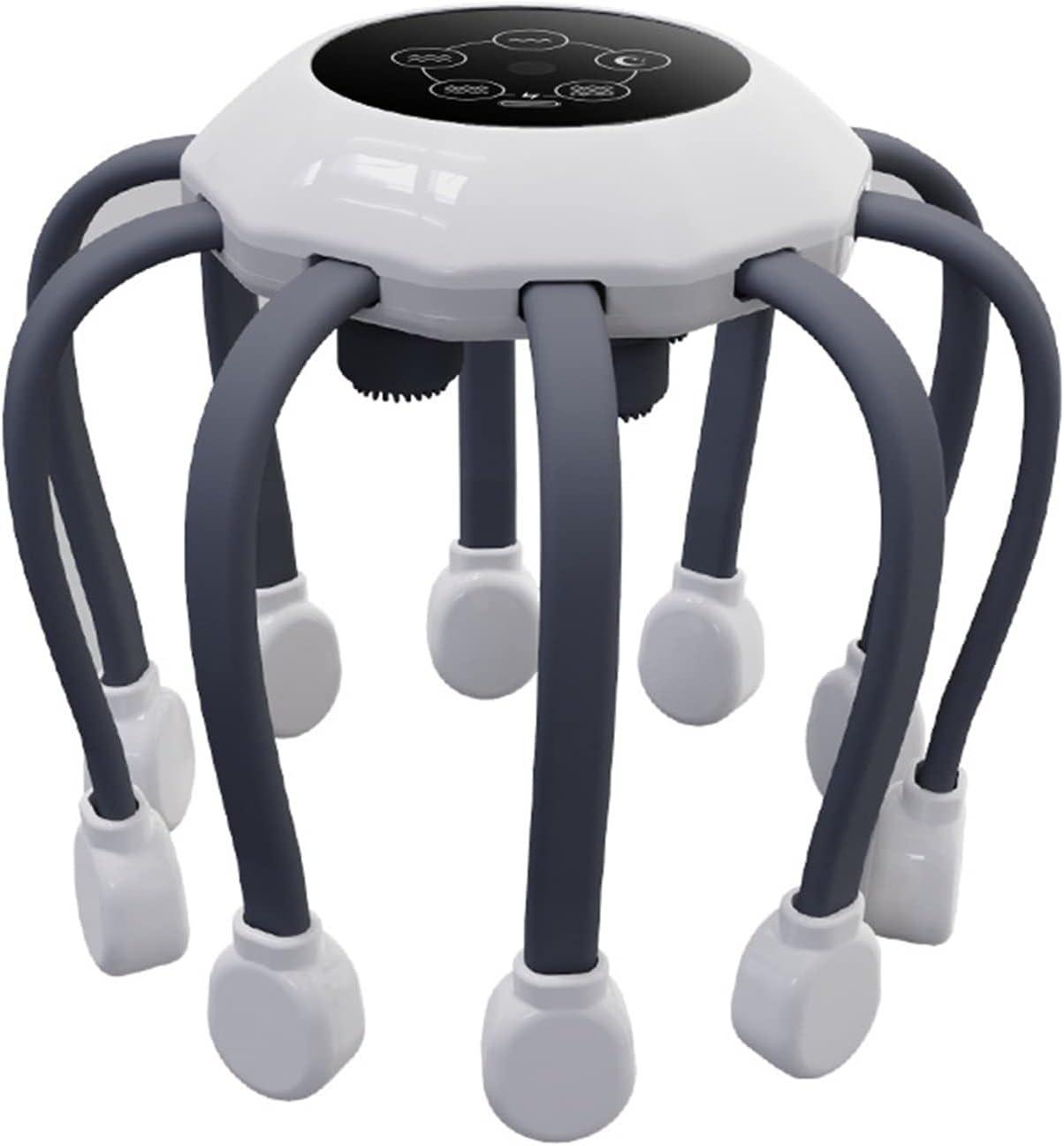 Allram Wireless Scalp Massager - 10 Vibration Contacts 5 Modes ...