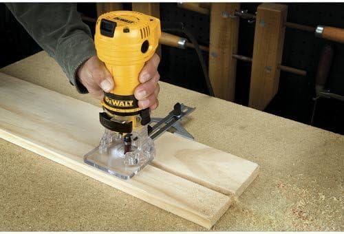 Dewalt DWE6000 4.5-Amp Single Speed Laminate Trimmer Router - 1/4-Inch ...