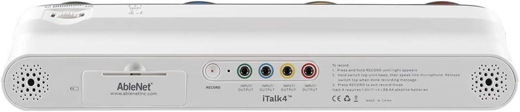 Ablenet iTalk4 with Levels Communication Device - 10000028 | Assistive ...