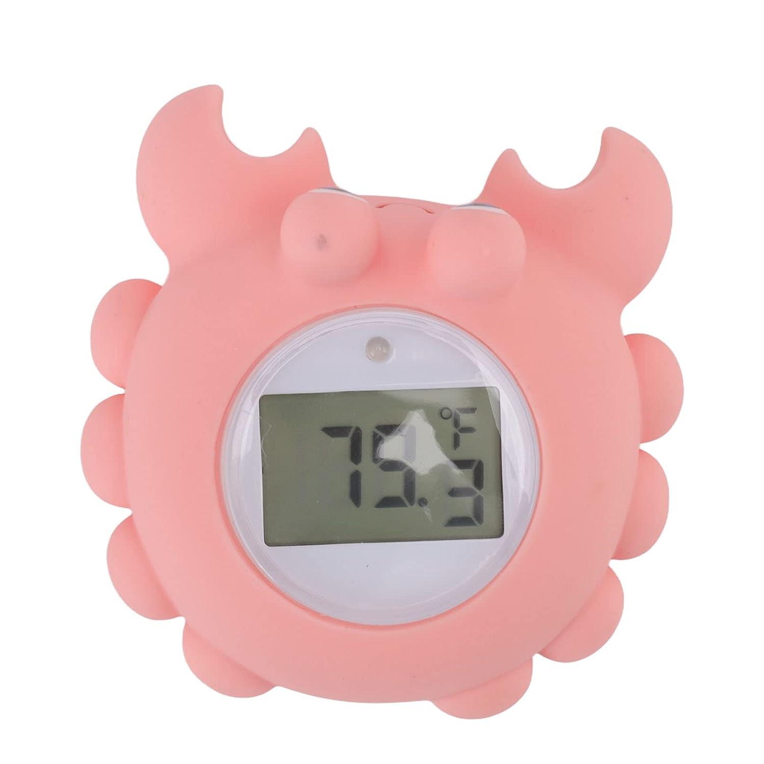 Crab Shaped Baby Bath Thermometer - Infant Safety Water Temperature ...
