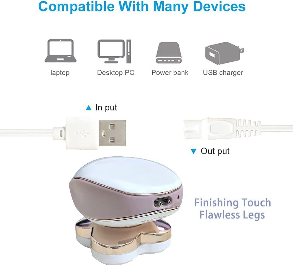 LIANSUM Replacement Charger Cord for Finishing Touch Flawless Legs ...