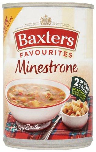 Baxters Favourites Minestrone Soup 12 x 400g | Delicious Italian Soup ...