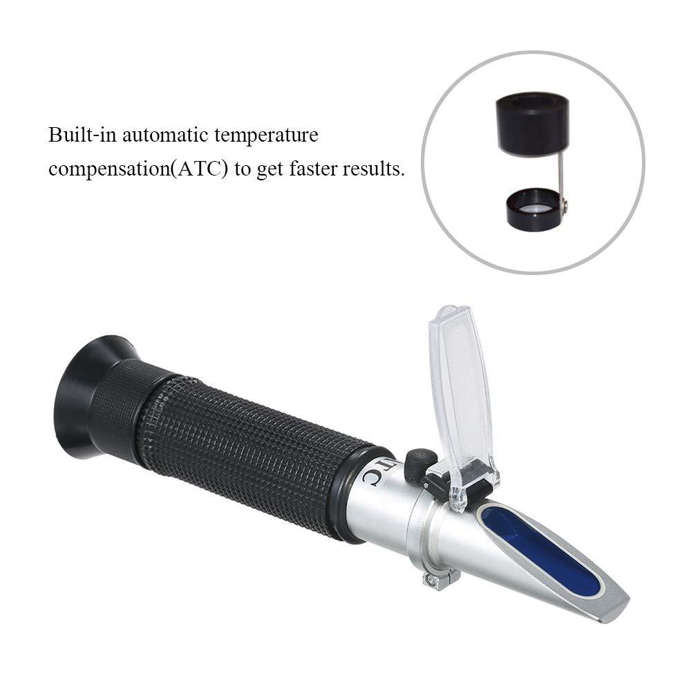 BOWONG Clinical Refractometer Veterinary Hand-Held Refractometer Vet ...