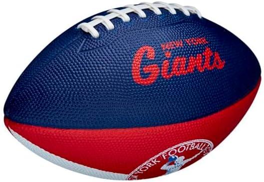 Buy Wilson NFL Mini Team Retro Football - New York Giants | Official ...