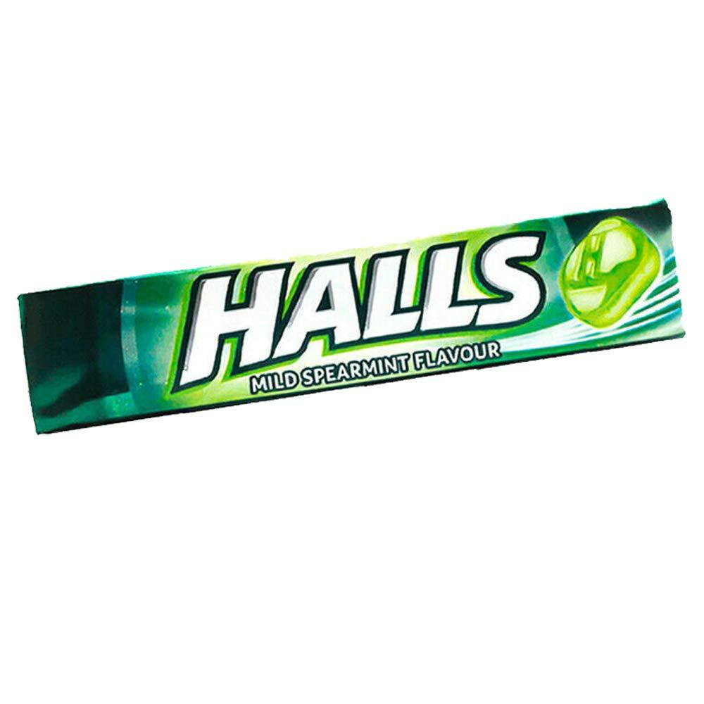 HALLS Sweets - Original (MILD Spearmint 20 Bars) MILD SPEARMINT 20 Bars ...