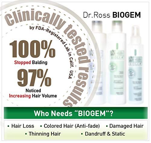 Dr ROSS BIOGEM Hair Loss Treatment | Clinically Proven Shampoo ...