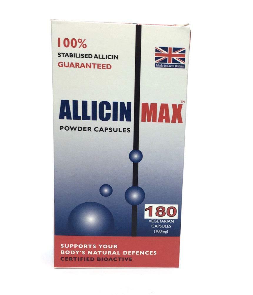 Allicin Max 180 Veg Capsules | Buy Now with Express International ...