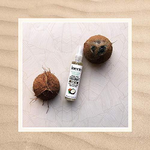 Inecto Divine Shine Coconut Hair Oil 3.3 fl oz - Nourishing & Shine ...