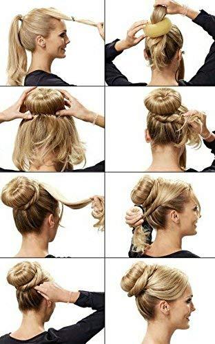 how to make donut bun hair