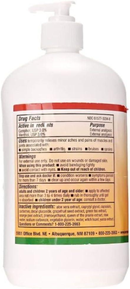 Sore No More Warm Therapy Gel 32oz with Free Travel Bottle | Buy Now ...