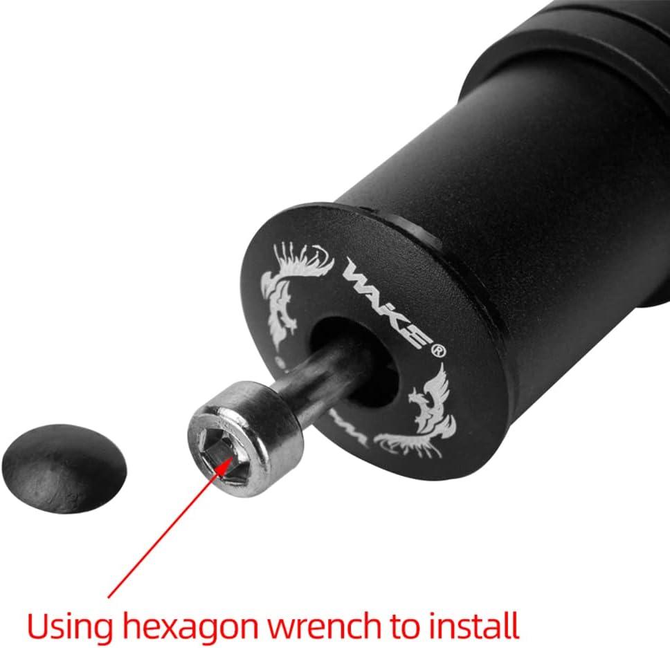 Wake Bike Stem Riser - Adjustable Aluminium Alloy Handlebar Extender ...