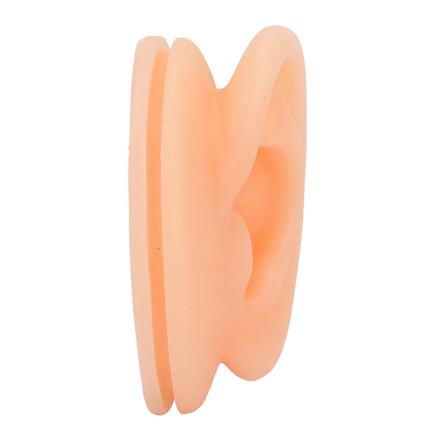Ankroyu Silicone Ear Acupuncture Exercise Model - Reusable Left Ear ...
