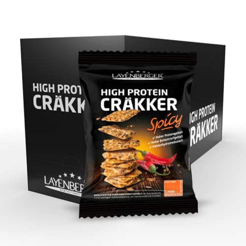 Buy Layenberger High Protein Cr kker - Spicy Snack Low Carb & High ...