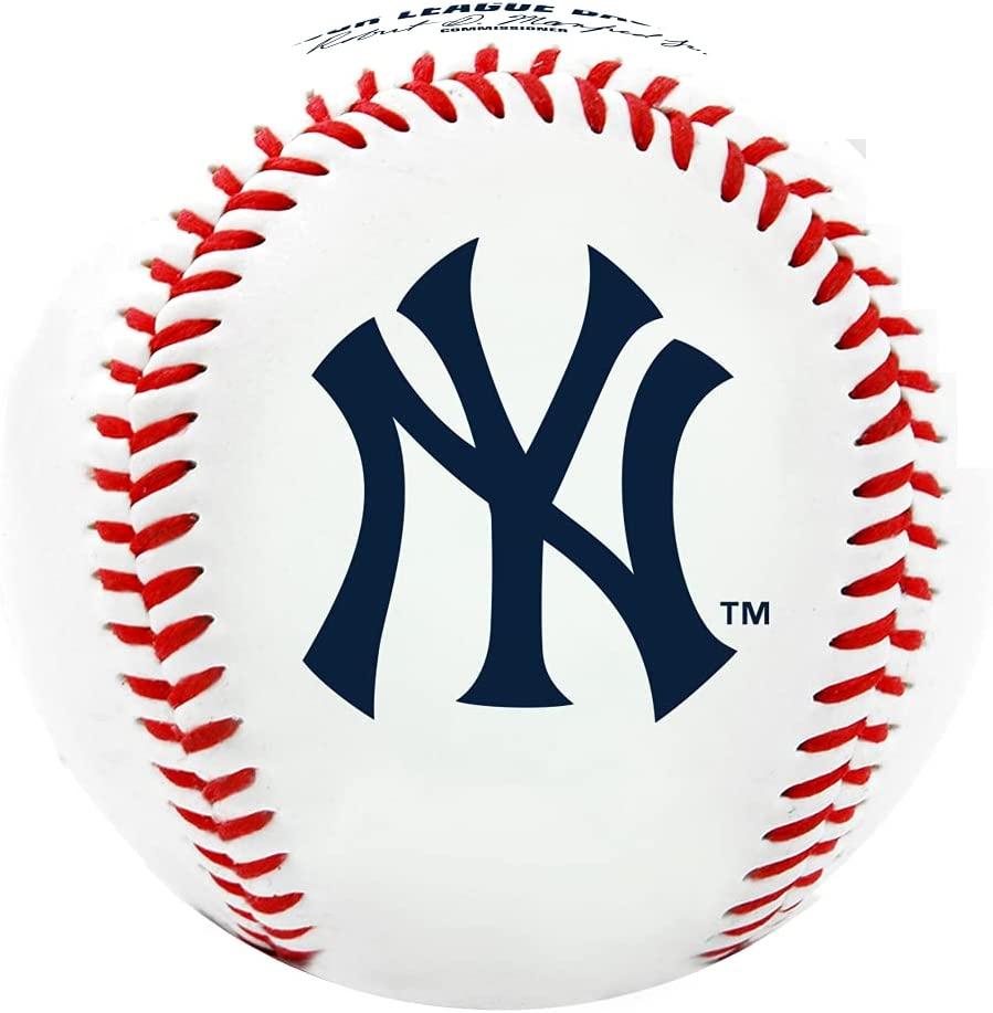 Rawlings Official MLB Team Logo Baseball - New York Yankees | Authentic ...