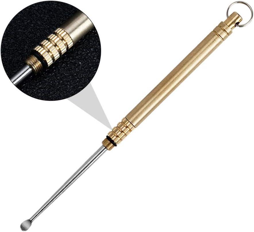 Titanium Alloy Ear Digger Kit - Ear Wax Removal Tool with Keychain ...