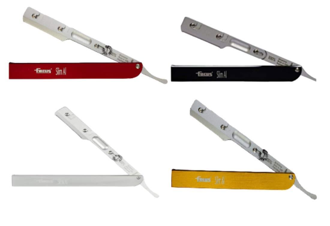 FOCUS SLIM AL R28-2 Razor - Bart Hand Free Half-Mask Lametta Aluminum ...