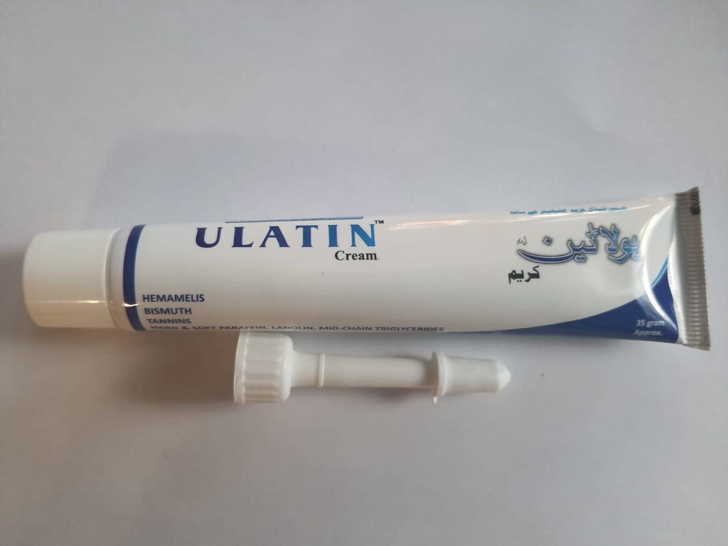 ULATIN Hemorrhoid Cream - Fast Relief & Healing Formula | Hemorrhoid ...