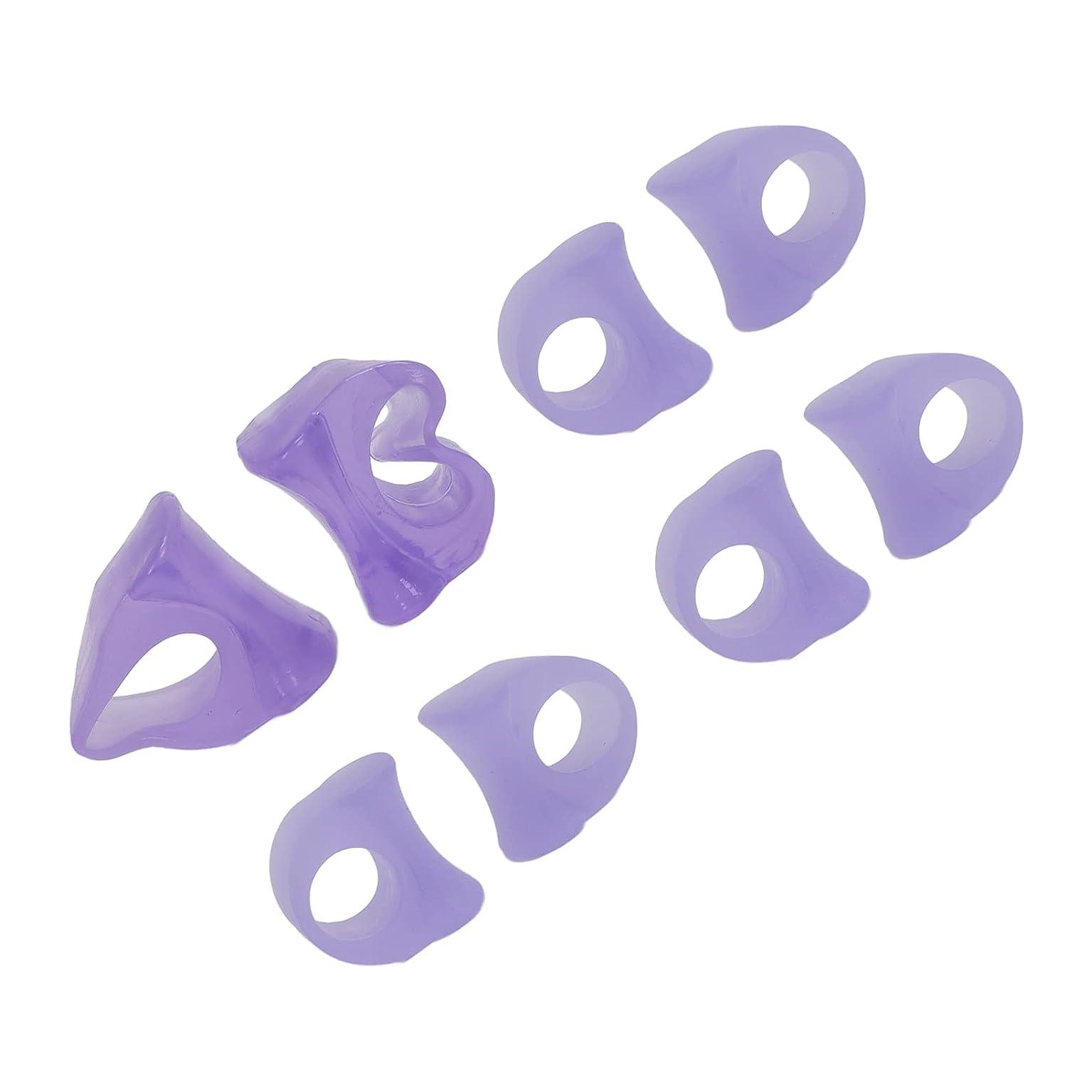 Silicone Toe Separator 4 Pairs - Overlapping Toes, Bunion, Hammer Toe ...