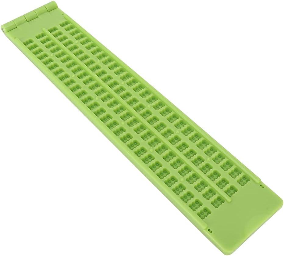 Portable Braille Slate Kit - 4 Line 28 Cell Braille Writing Slate & Stylus - Ideal Braille ...