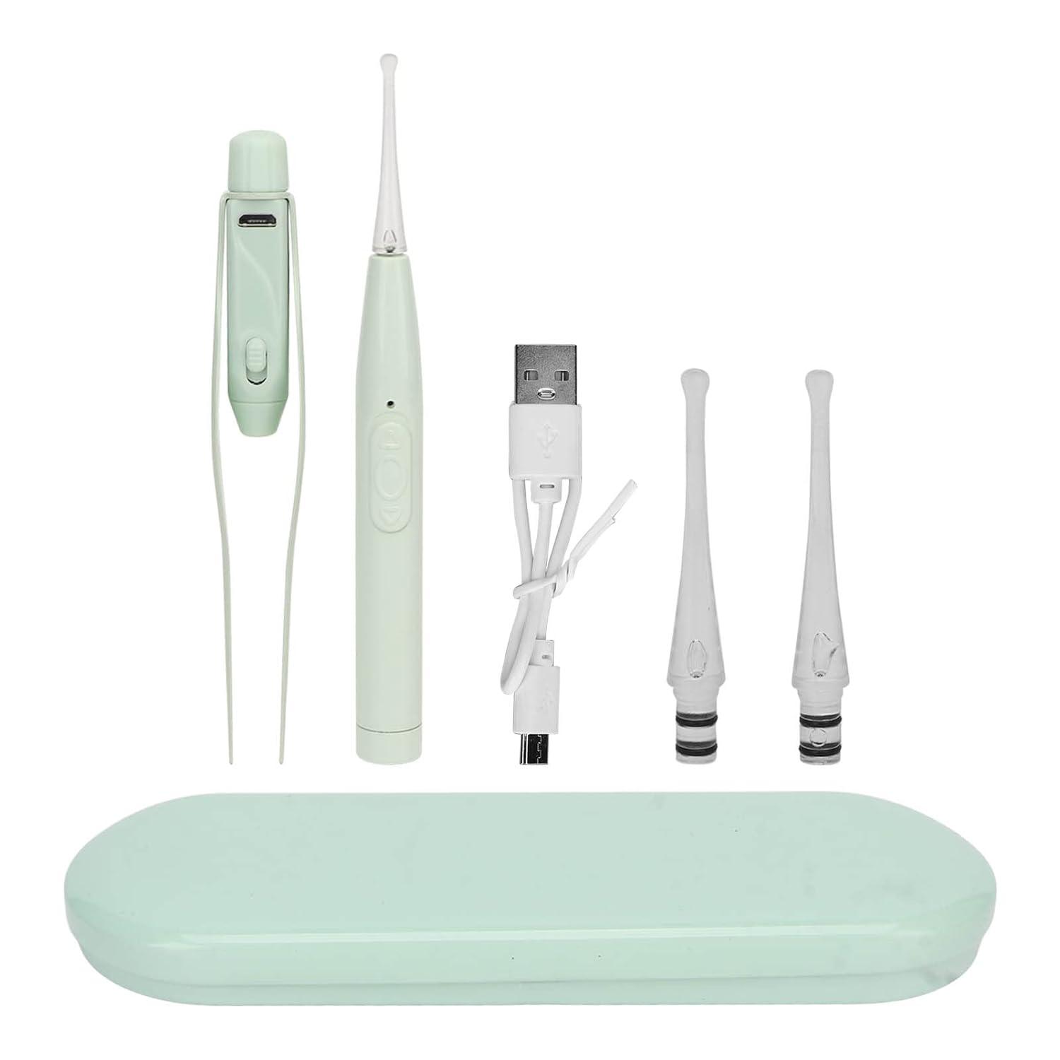 Kids Ear Wax Remover Kit with Flashlight - Gentle Ear Wax Cleaner for ...