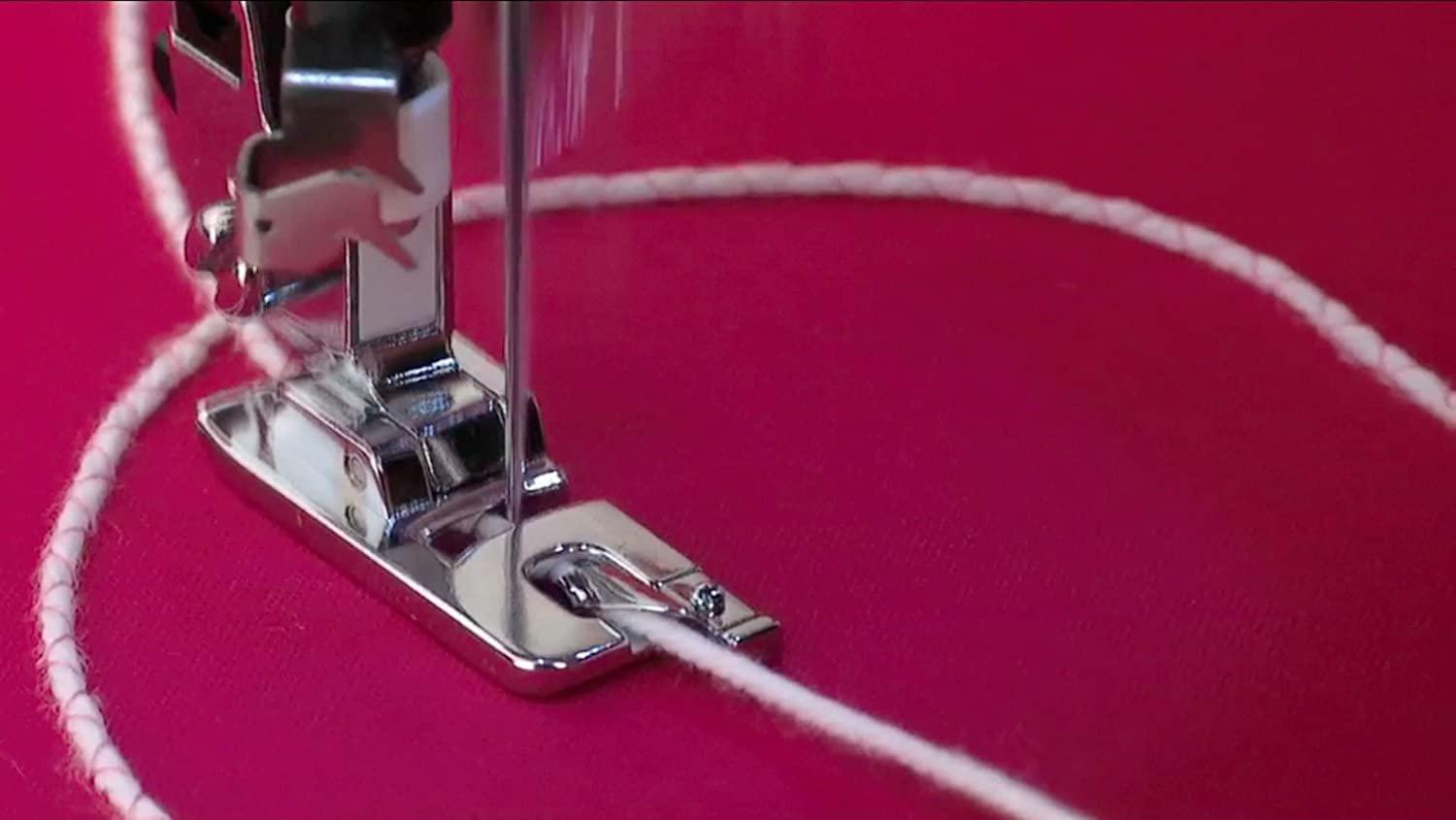 SINGER Narrow Rolled Hem Foot - 1/8 Inch Hem for Low-Shank Sewing ...