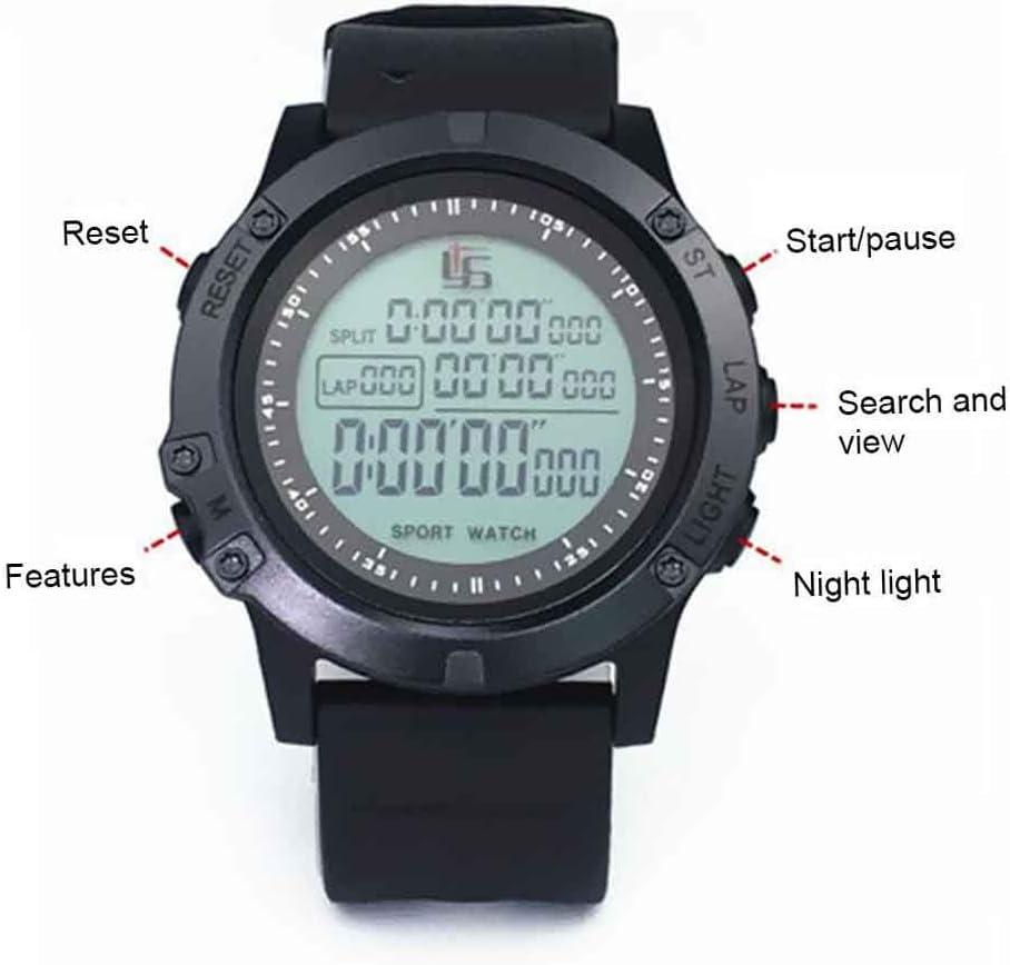 EMVANV Referee Timer Stopwatch for Sports Game - Black | Digital ...