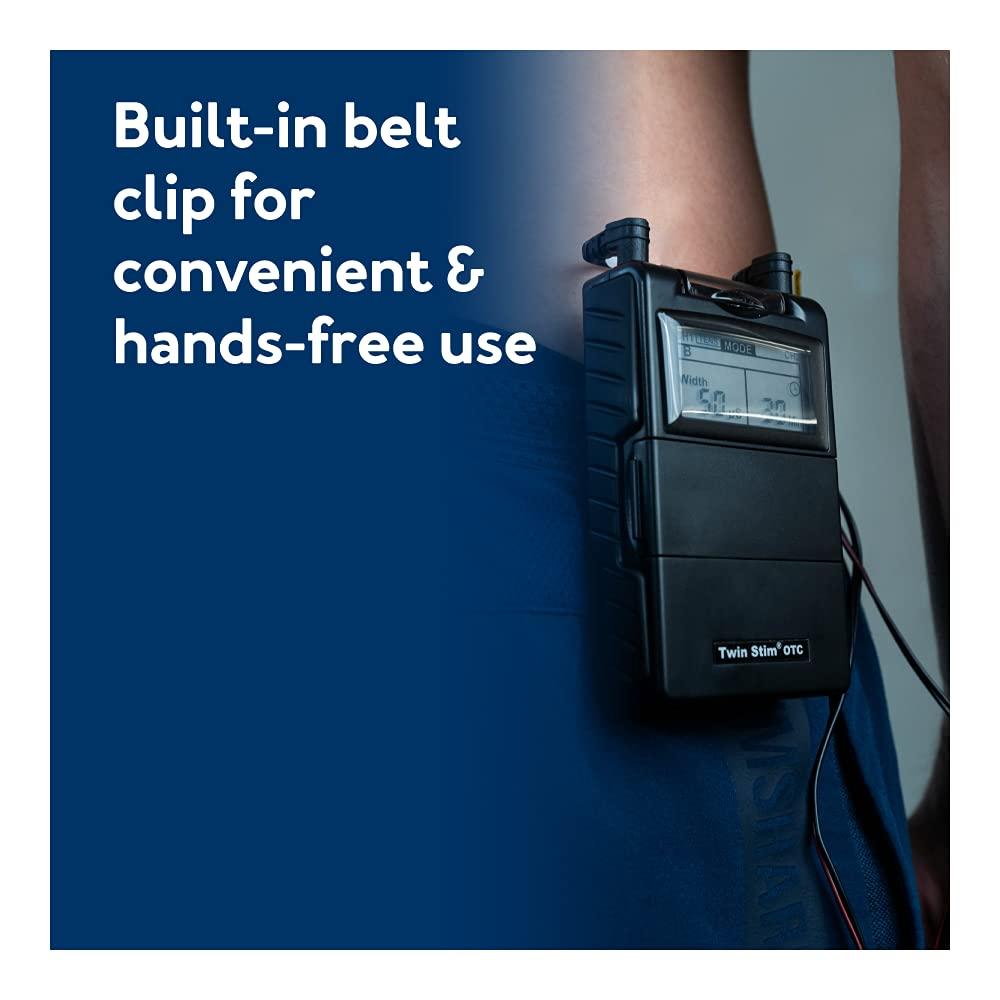 Roscoe Medical TENS Unit and EMS Muscle Stimulator - Clinical Strength ...