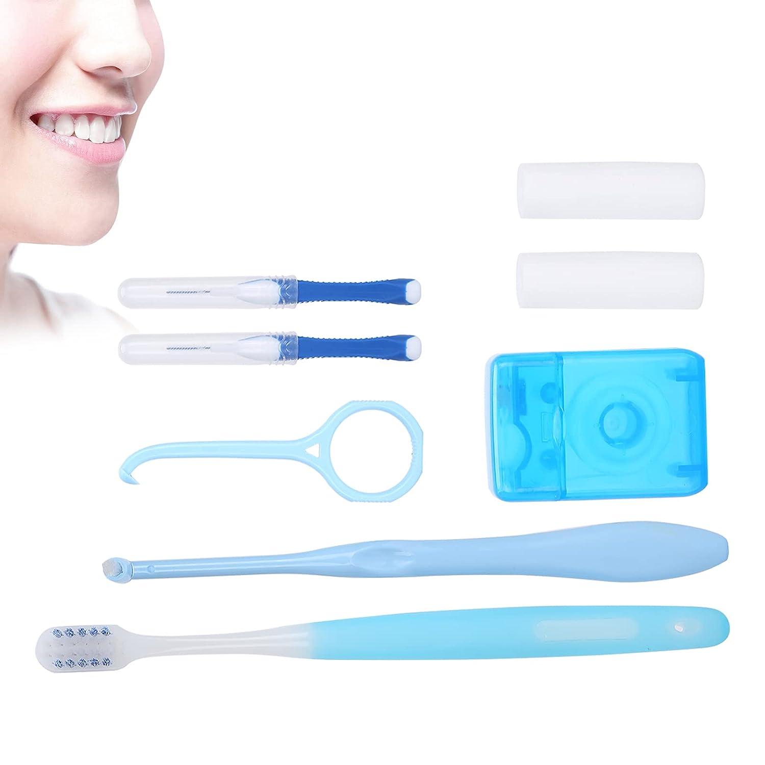 Orthodontic Oral Care Kit for Braces Portable Hygiene Set with ...