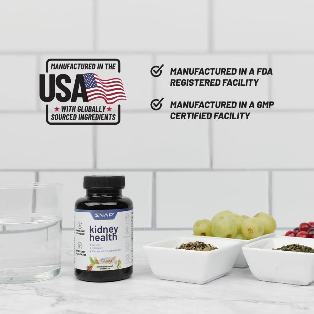 Snap Supplements Kidney Health Support - Detox, Repair & Restore ...