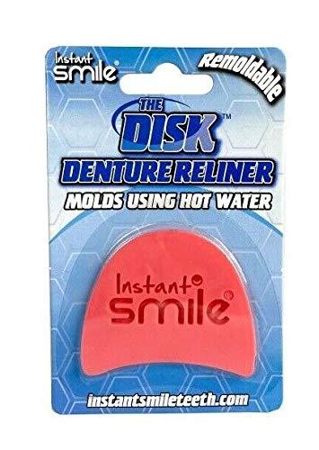 Denture Repair Kit & Reliner Disk with Denture Cream - Easy Denture Re ...