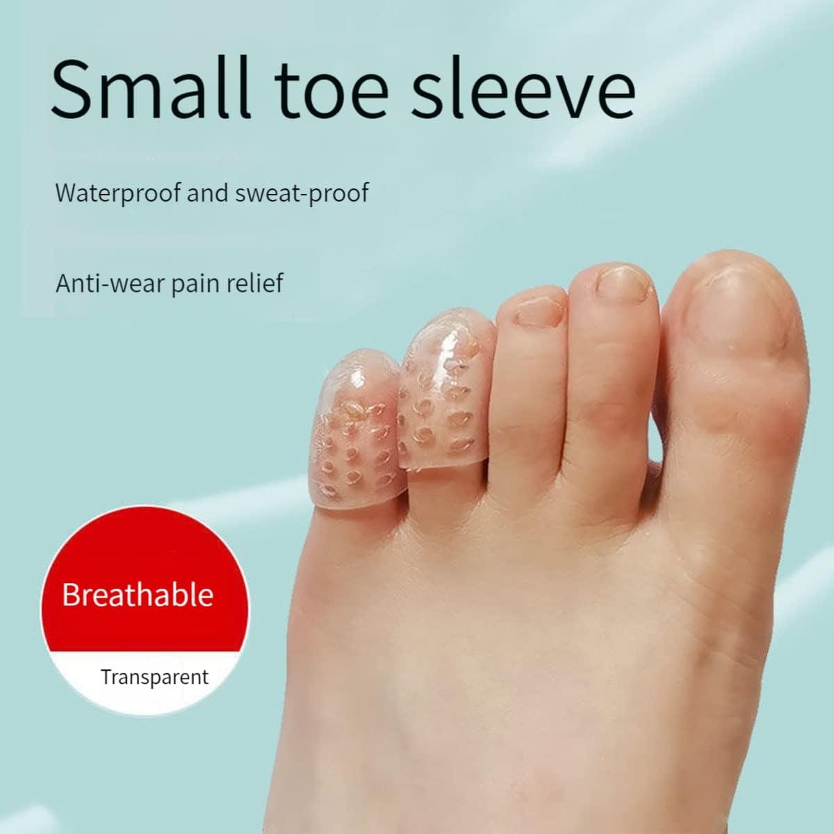 KIASRZN (10pcs) Silicone Anti-Friction Toe Protector Gel Toe Protectors ...