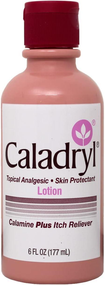 Caladryl Skin Protectant Lotion 6 oz - Pack of 3 | Soothing Relief for ...