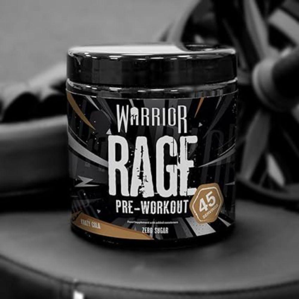 Warrior Rage Pre Workout Powder 392g - High Caffeine Energy & Focus ...