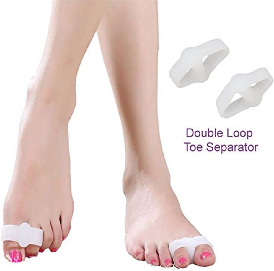 PEDIMEND Double Loop Toe Separator | Bunion Protector | Toe Separator ...