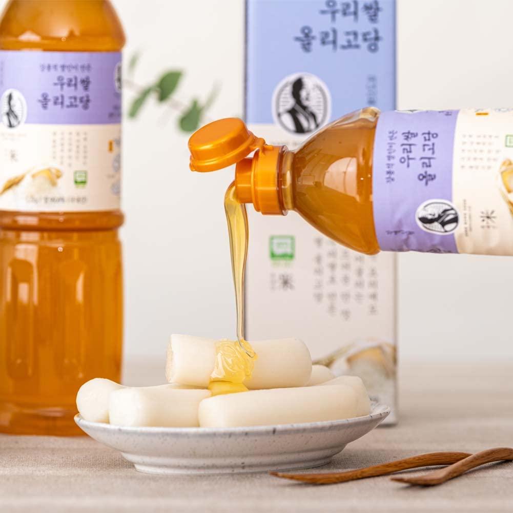 Buy KANG BONG SEOK Rice Oligo Syrup - Sugar Free Sweetener & Cooking ...