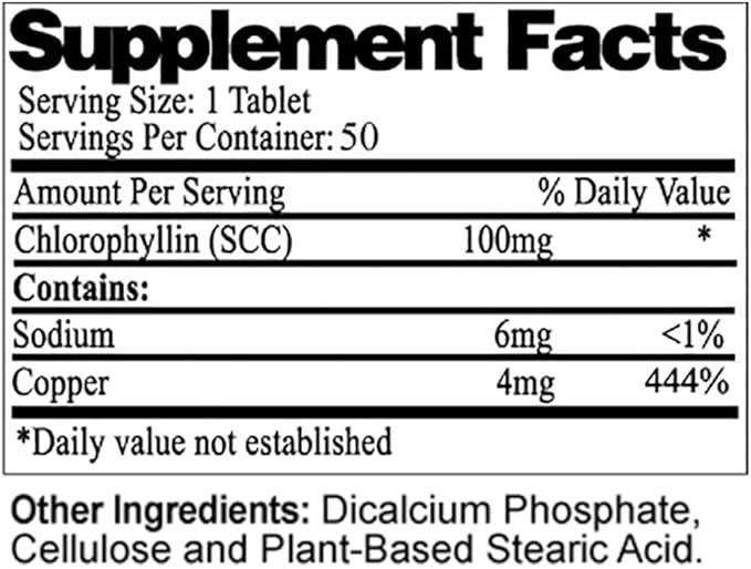 Body Mint Original | Plant-Based Chlorophyll Deodorant Supplement for ...