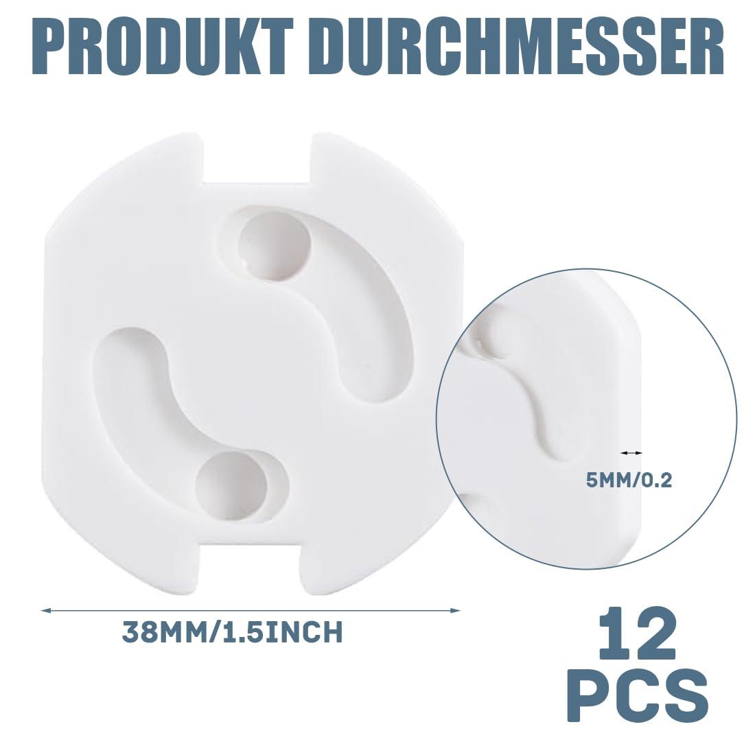 Child Safety Socket Covers - 12 Pack with Rotary Mechanism | Sockets ...