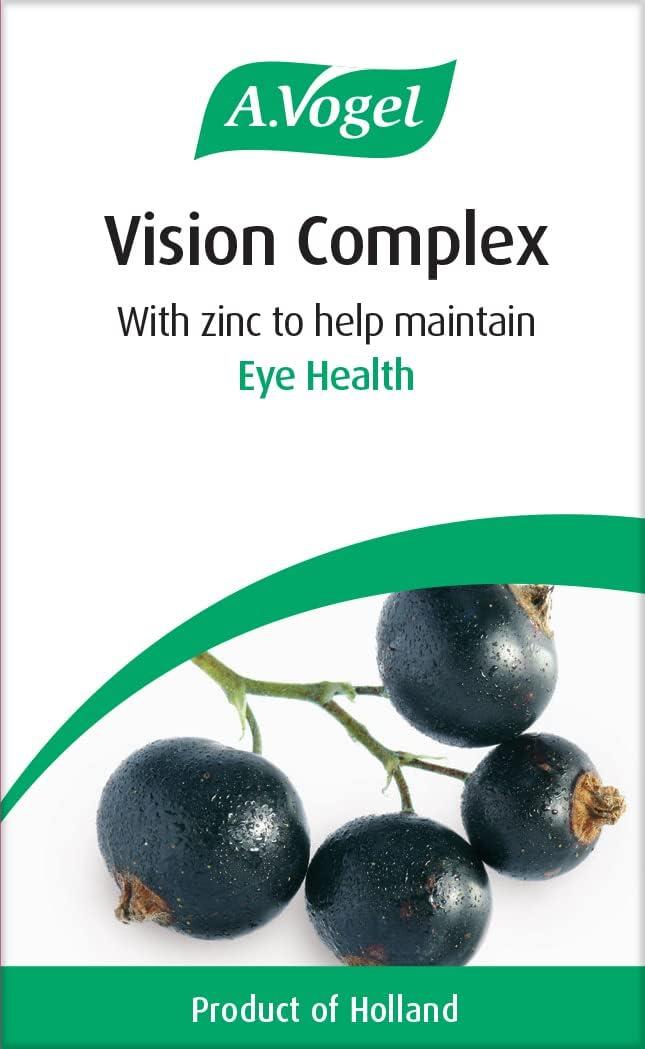 A.Vogel Vision Complex - Eye Health Supplement with Lutein, Beta-Carotene, Zeaxanthin & Zinc ...