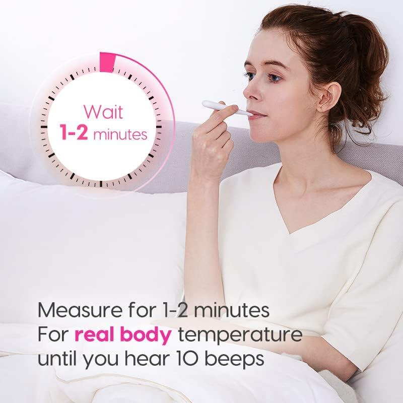 Femometer Digital Basal Body Thermometer - Fertility Monitor for ...
