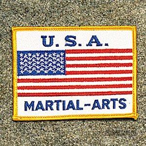 AWMA USA Martial Arts Patch - Premium Quality Embroidered Patch | Buy ...