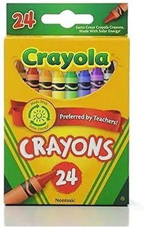 Crayola Crayons 24 ct - Pack of 2 | Vibrant Colors for Creative ...