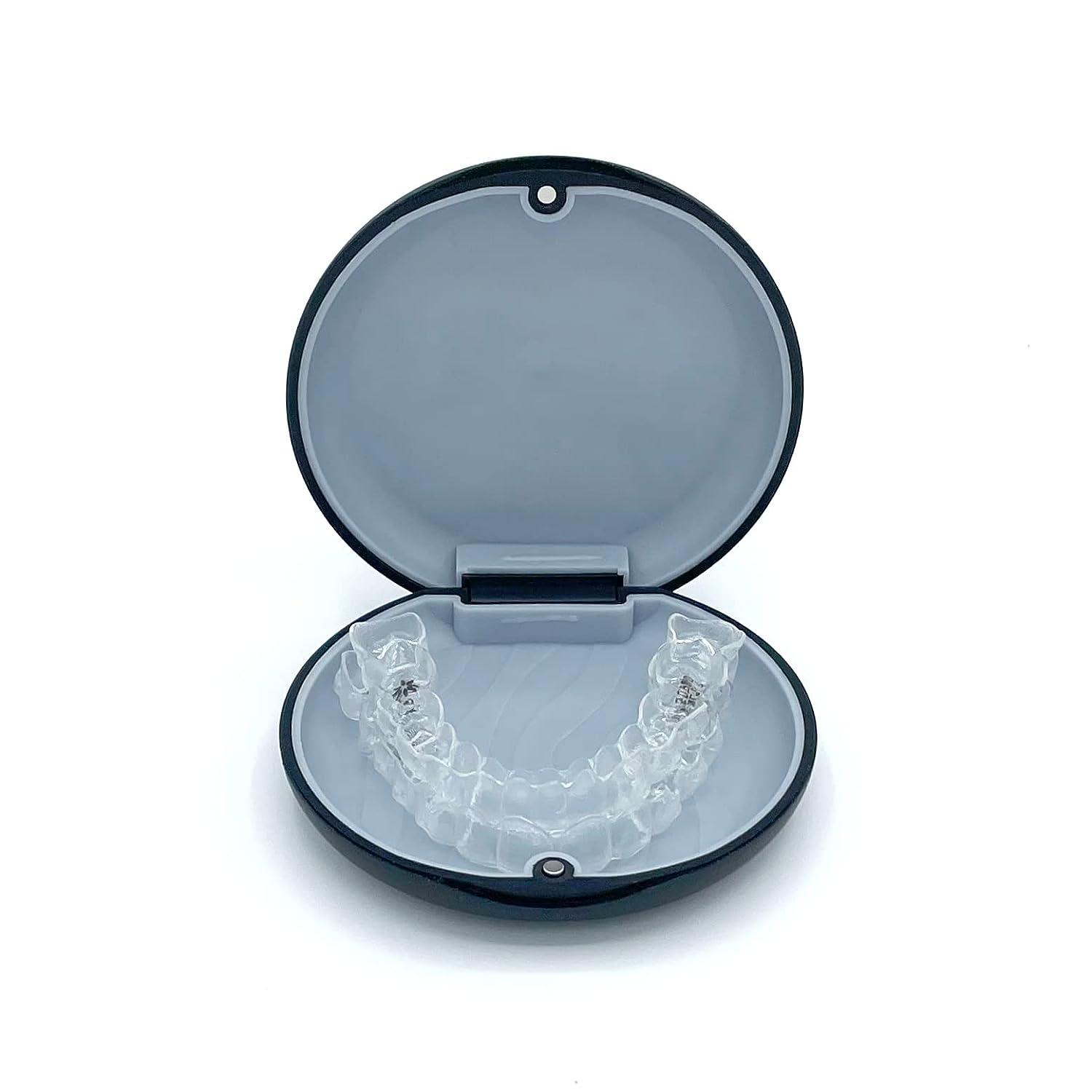 Clear Aligner Case with Removable Insert - Black (1 Pack) | Compatible ...