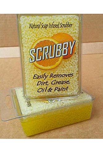 Scrubby Soap Citrus Cleaner (Lemon) - 2 Bar Pack | Natural Cleaning Bar ...