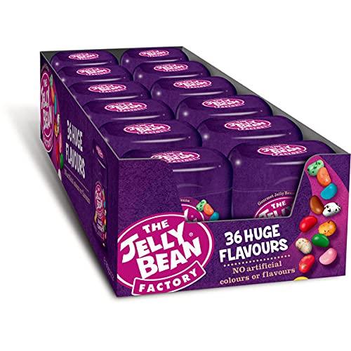 Buy The Jelly Bean Factory 36 Huge Gourmet Flavours - 12-Pack (12 x 80g ...