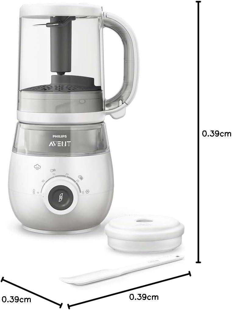 Philips Avent 4-in-1 Baby Food Processor - Healthy Baby Food Maker and ...