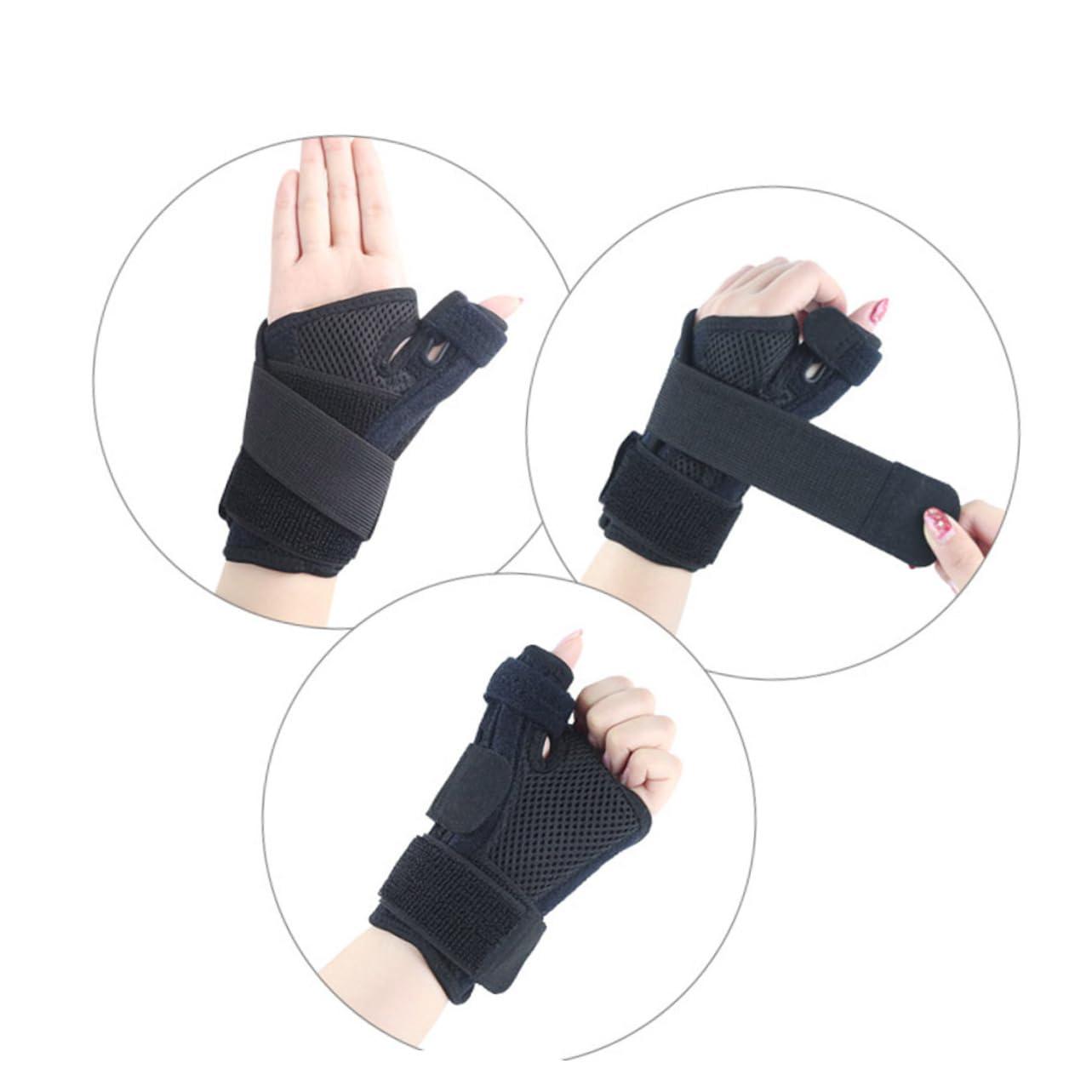 Thumb Wrist Support Sling - Spica Brace for Thumb Sprain & Splint ...