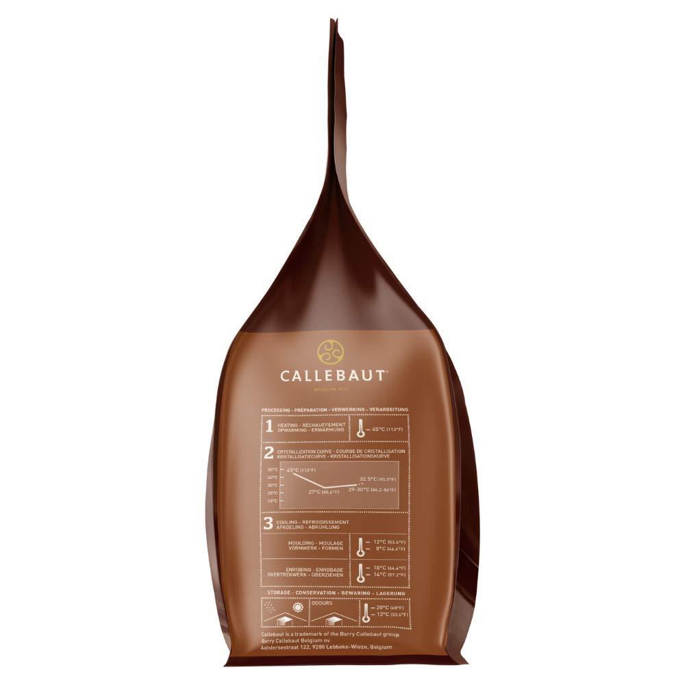 Belgian Milk Chocolate Baking Callets (Chips) 33.6% - 5.5 lbs - Premium ...