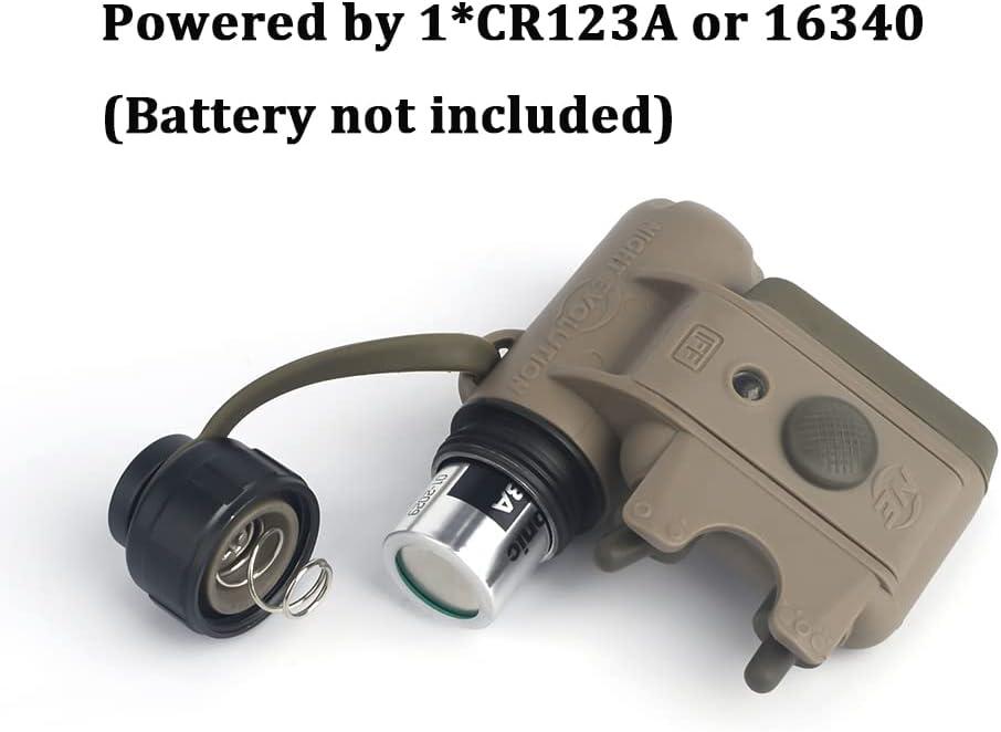 Qiruimy Tactical Helmet Light Set Gen 3 - 360 Rotatable Airsoft ...